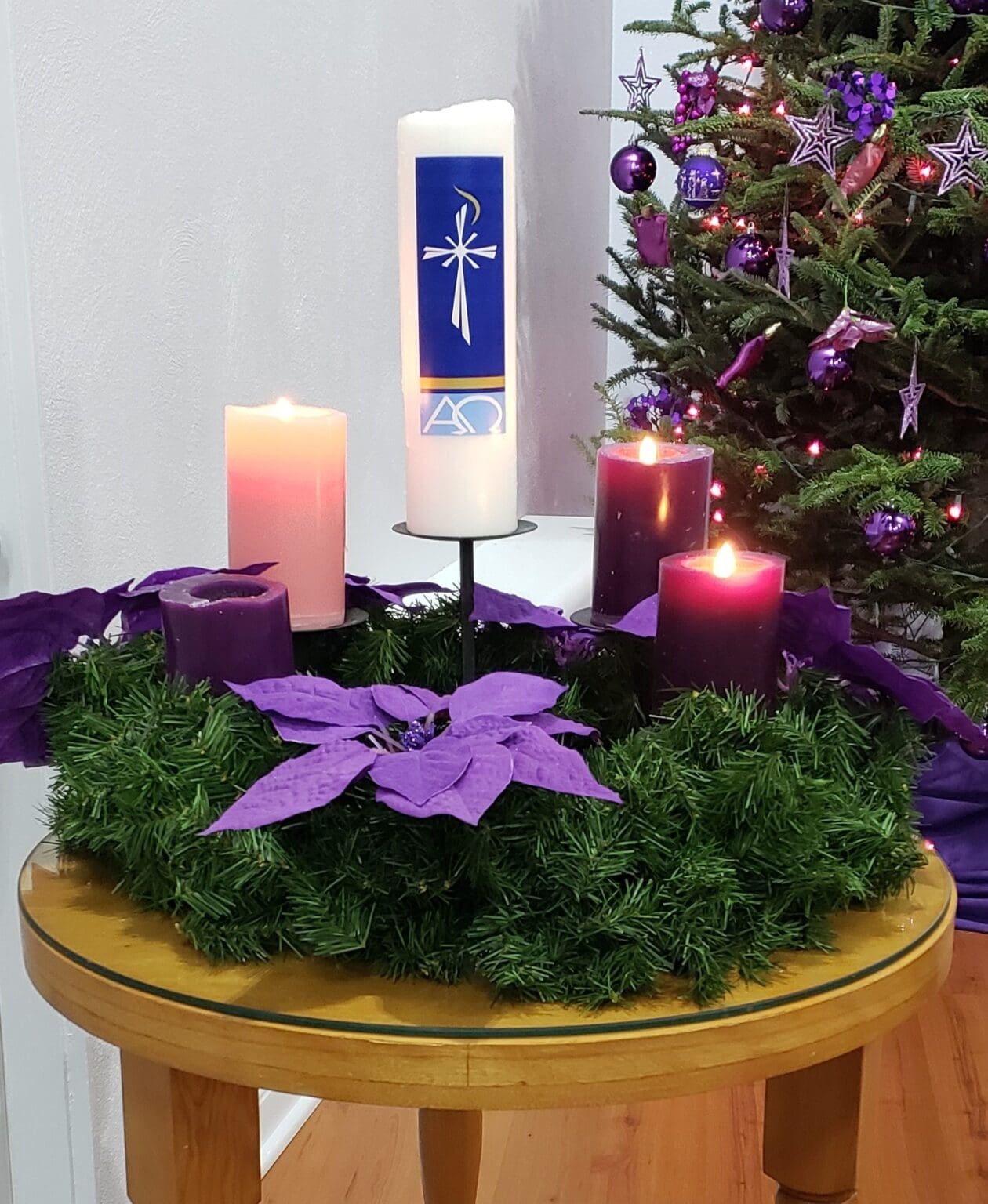 Advent Wreath – Trinity Lutheran Church